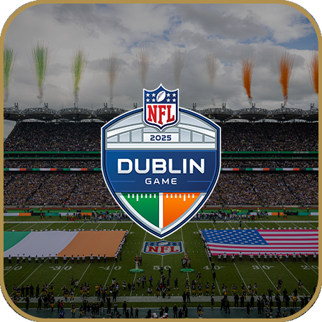 NFL Ireland Ticket Packages | 2026 NFL Ireland Game Travel Packages | On Location